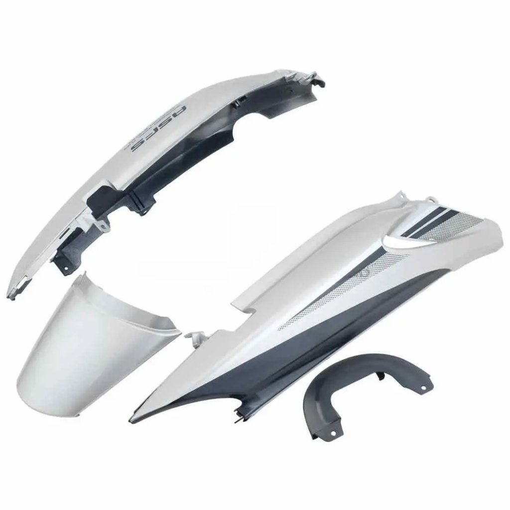 Tail Panel/seat Cowl-hero Glamour Latest Silver (black Bike) - Buy ...