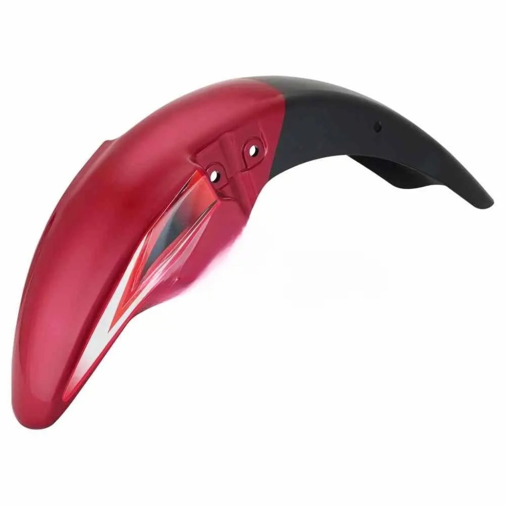 Front Fender/mudguard-tvs Star Cvti 110cc Latest Type-3 Red - Indian ...