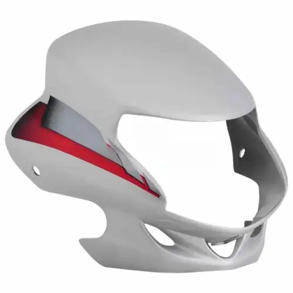Head Light Visor/mask-hero Hf Deluxe Silver (red Stk) - Buy Online at ...