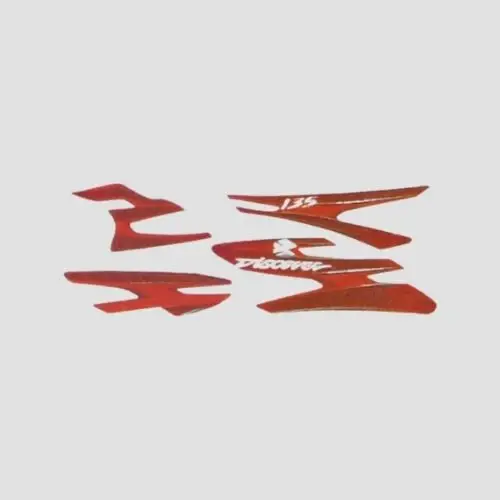 Stckr Set Discover 135 [red Tank-red] - Buy Online at Best Price Indian ...