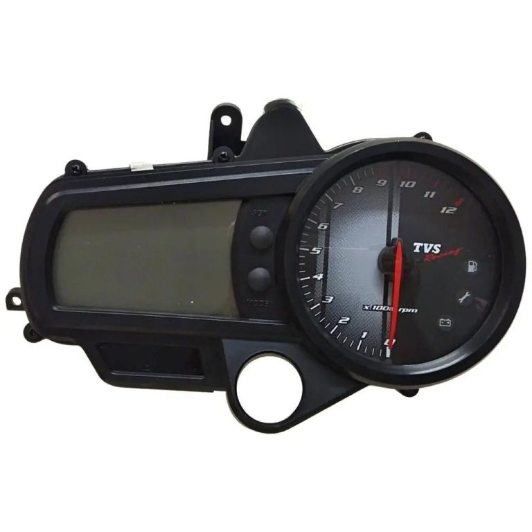 Pricol Digital Speedometer For Tvs Apache | Digital | Amber Led - Buy ...