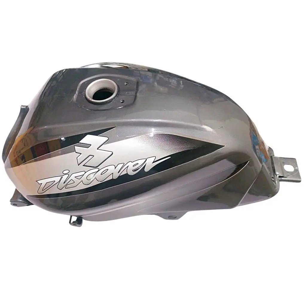 Petrol Tank For Bajaj Discover 125/135 Digital (kann Type) | Grey - Buy ...
