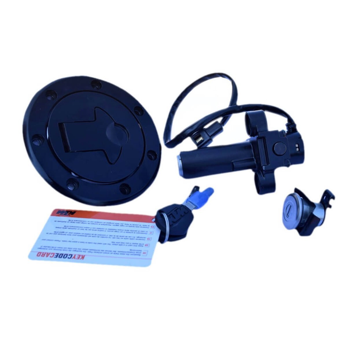 Lock Set Suitable For Ktm Rc 200 Bs 4 And Bs 6 , Rc 390 Bs4 - Buy ...