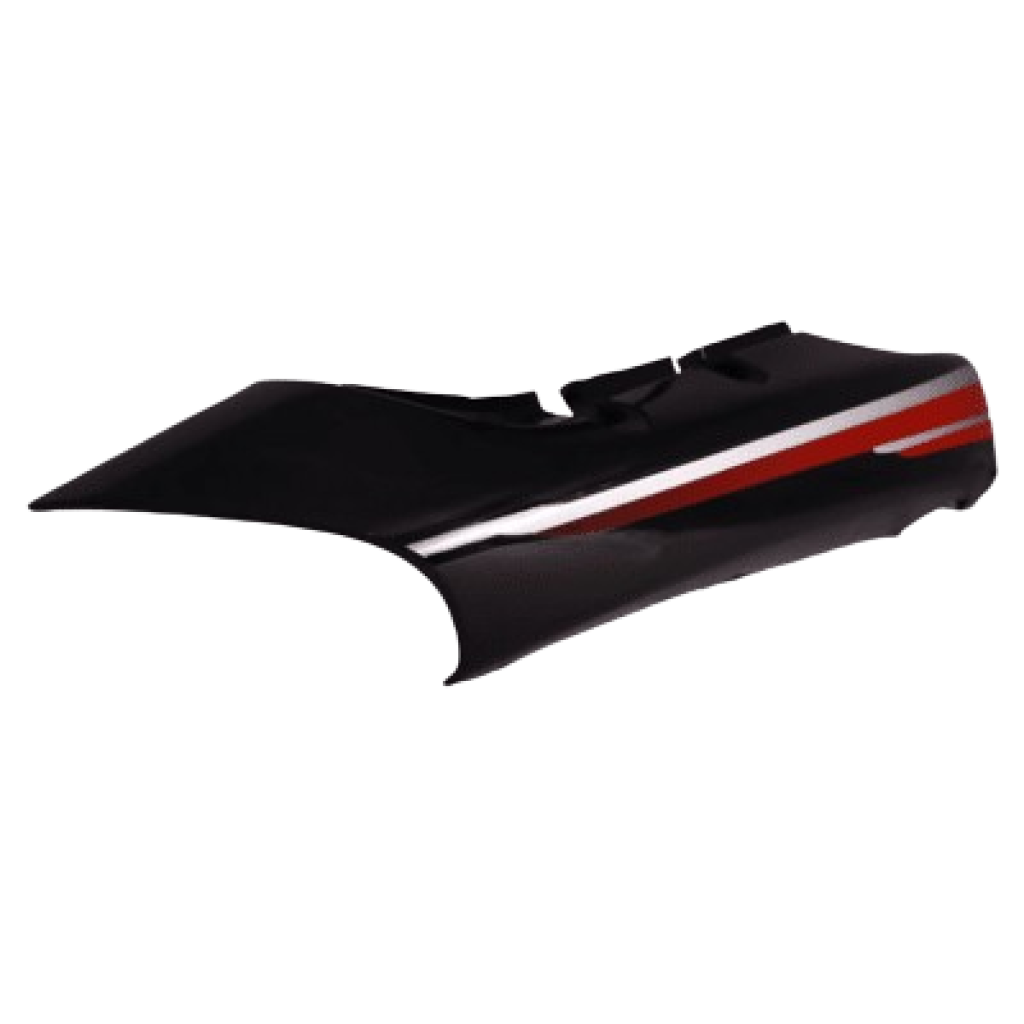 Tail Panels Set Black (red Stk) Sai Tvs Victor - Indian Bikes Spares