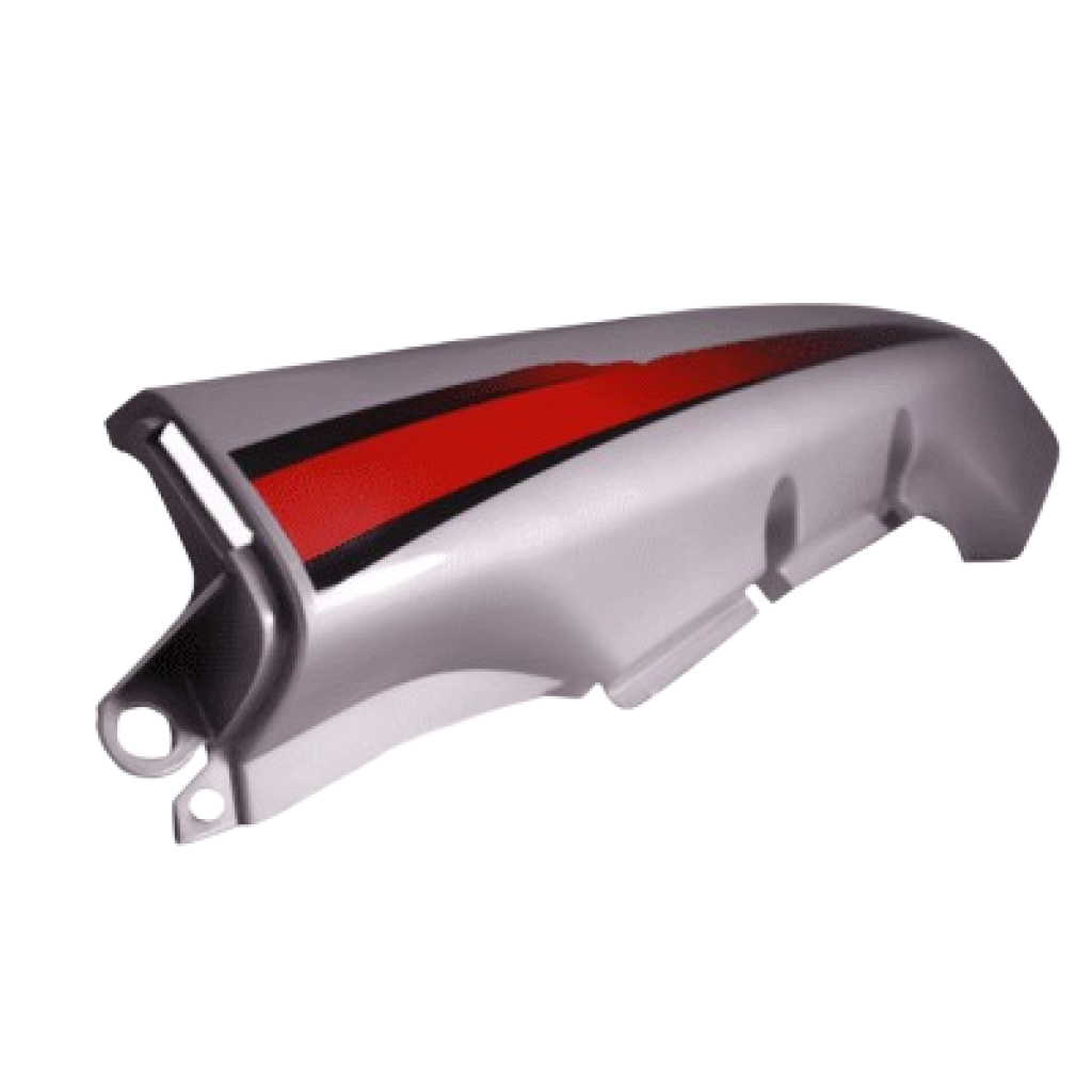 Tail Panels Set Silver (red Stk) Sai Tvs Victor - Buy Online at Best ...
