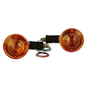 Uno Minda Td-5003a Amber Lens Blinker Lamp Assembly Rear Lh/rh For ...