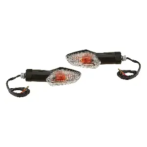 Uno Minda Td-5042al Natural Lens Blinker Lamp Assembly Rear Lh For Honda Cbf Stunner (set Of 2 ...