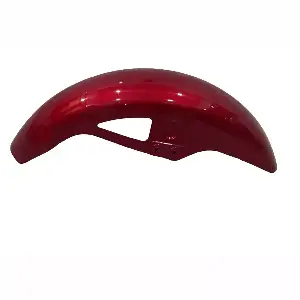 Genuine Front Mudguard Red Golden For Hero Splendor Y2k - Indian Bikes ...