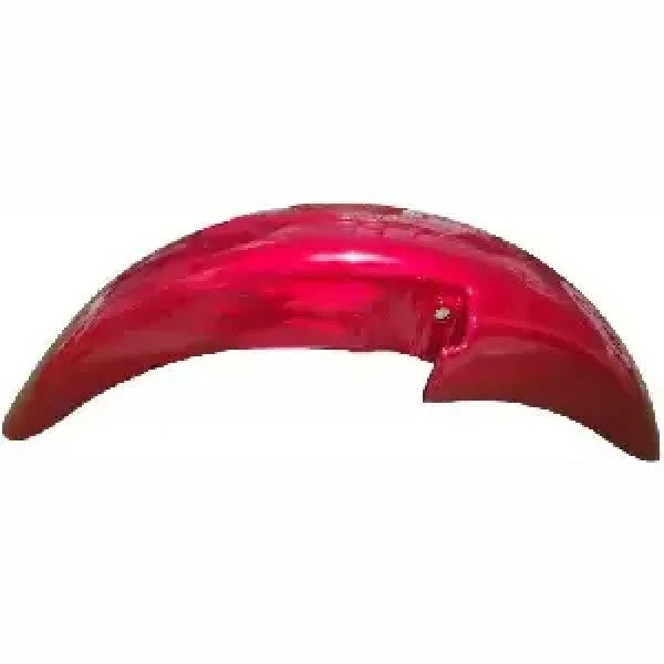 Genuine Front Mudguard Red Orange For Hero Splendor Pro - Indian Bikes ...