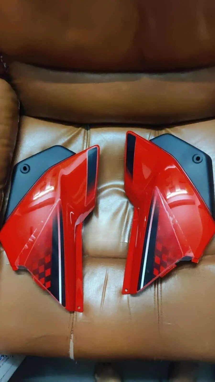 Hero Glamour Side Panel Red - Buy Online at Best Price Indian Bikes Spares