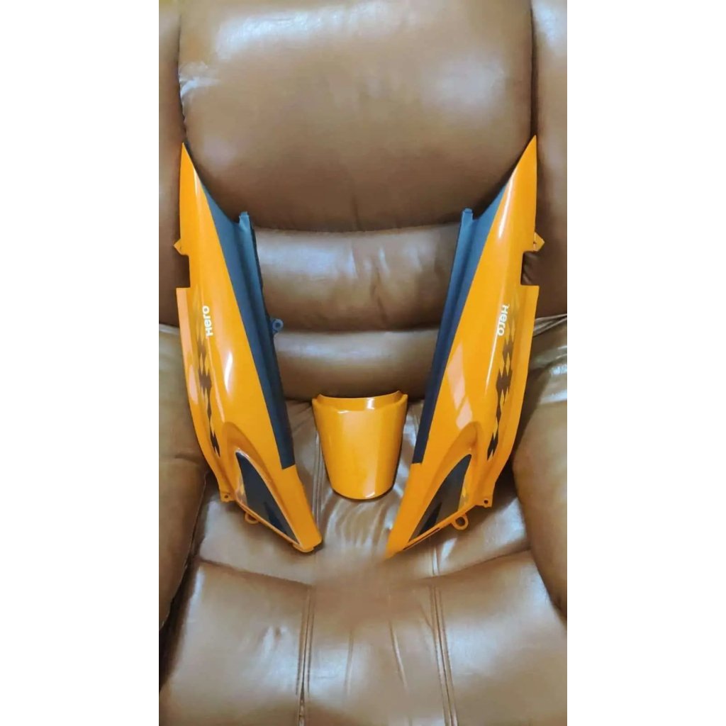 Hero Glamour Tail Panel Orange - Buy Online at Best Price Indian Bikes ...
