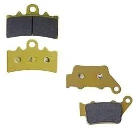 Front And Rear Gold Brake Disc Pad Compatible For Ktm - Indian Bikes Spares