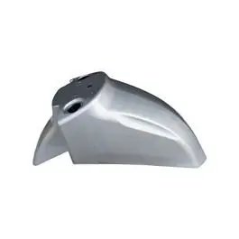 Front Mudguard Compatible For Tvs Jupiter Silver - Indian Bikes Spares