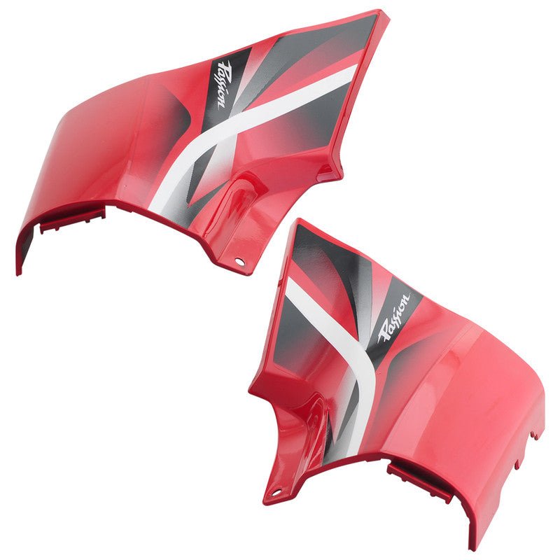 Side Panel / Side Cowl Set Fit For Hero Passion Pro Type 3 Sports Red ...