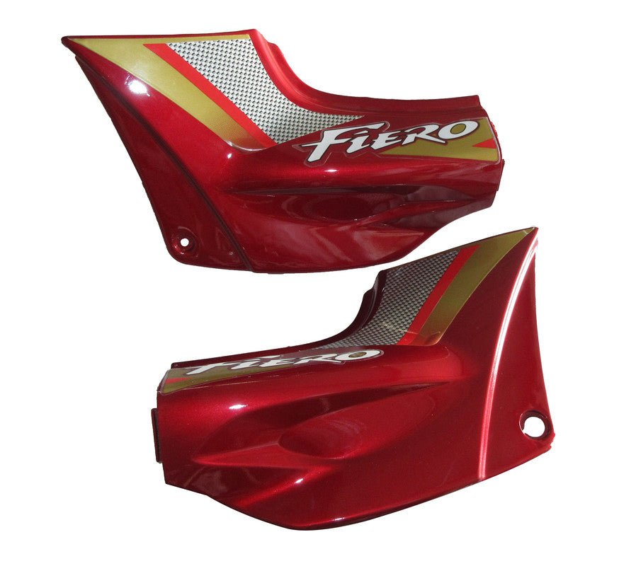 Side Panel / Side Cowl Set Fit For Suzuki Fiero F2 Flame Red - Indian ...