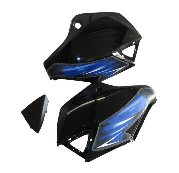 Side Panel / Side Cowl Set Fit For Tvs Starcvti 110 Cc New Model Black ...