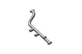 Cradle Tube Left Hand Black For Thunderbird X 500 | Thunderbird 350 ...