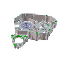 Crank Case Comp Left Side For Splendor Plus | Hero - Buy Online at Best ...