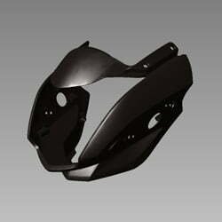 Front Cowl Black Nh1 For Xtreme | Hero - Indian Bikes Spares