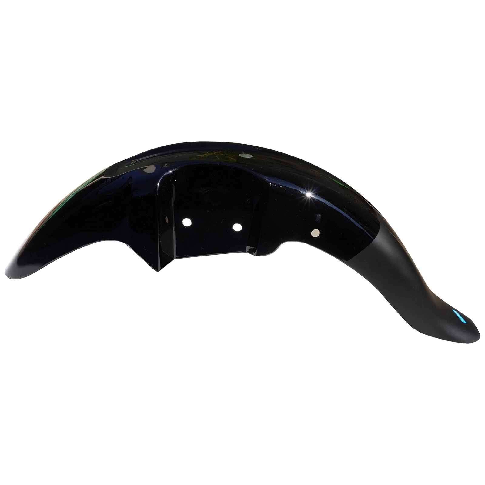 Front Fender Ebony Black For V15 | V12 | Bajaj - Indian Bikes Spares