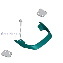 Grab Handle Assy. | Pulsar 150cc Ug4 | Pulsar 125 Bs6 | Bajaj - Indian ...