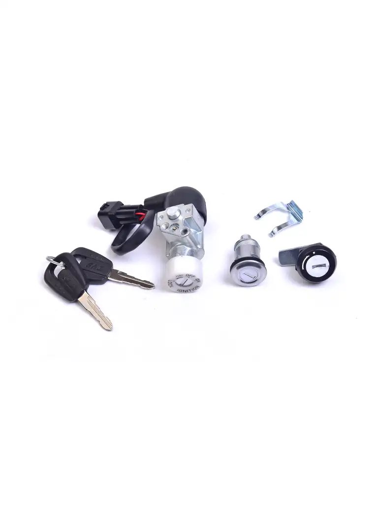 Lock Kit (set Of 3) For Tvs Wego | Spark Minda - Buy Online at Best ...