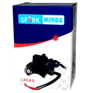 Lock Kit Set Of 4 For Hero Glamour Bs3 | Spark Minda - Indian Bikes Spares