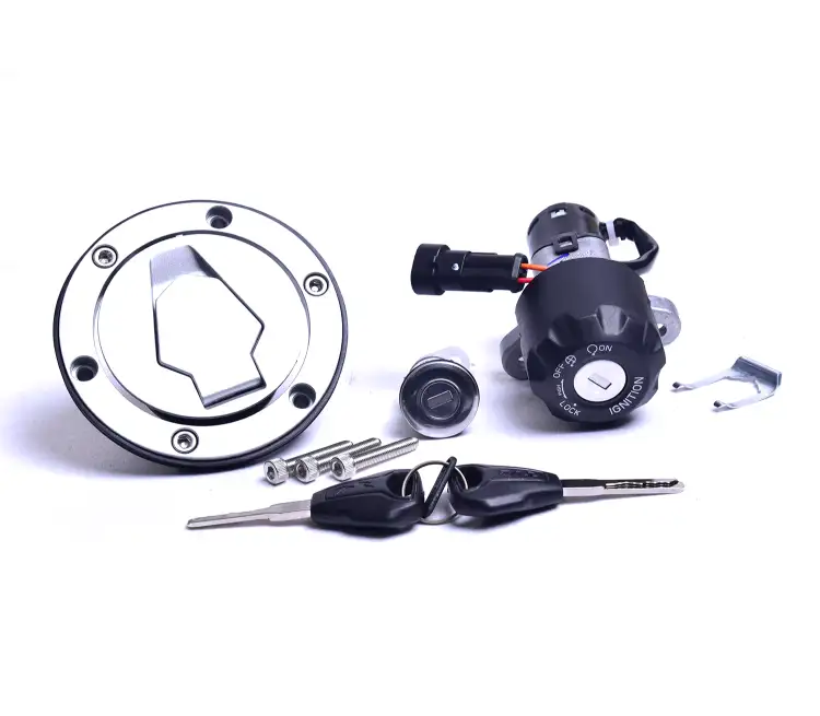 Lock Set Of 3 For Tvs Apache 200 4v-bs4 | Bs6 | Spark Minda - Buy ...