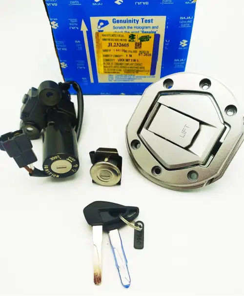 Lockset For Bajaj Pulsar F250 | N250 Single Abs - Buy Online at Best ...