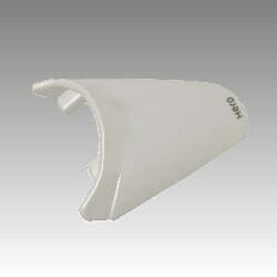 Set, Center Rear Cowl (black, Type-3) - Indian Bikes Spares