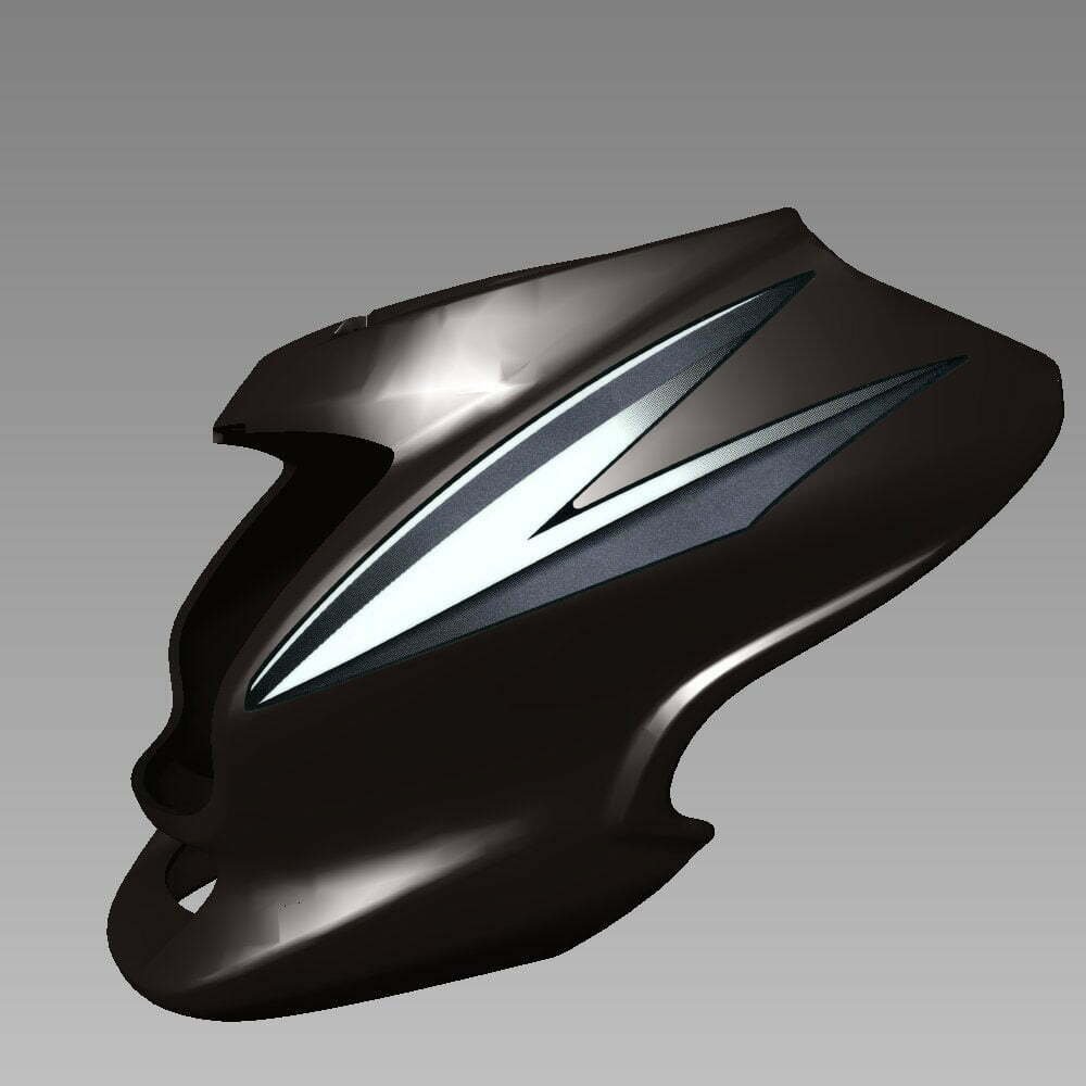 Set, Front Cowl (black, Nh-1, Type-2) - Buy Online at Best Price Indian ...