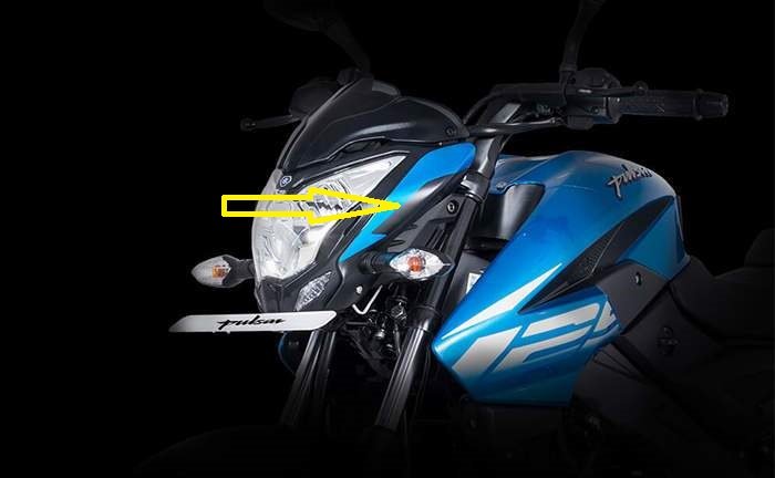 Side Mask Left Side Beach Blue For Pulsar Ns125 | Bajaj - Buy Online at ...