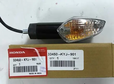 Winker/ Indicator/ Blinker Assembly Front/right 33410kvt901 Honda Aviater (oem), - Indian Bikes ...