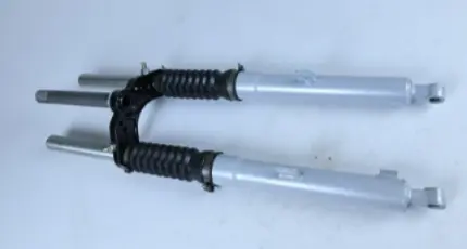 Front Fork Assembly-sil Grey-w/o Oil- P3320040 Tvs Xl Super 75 (oem ...