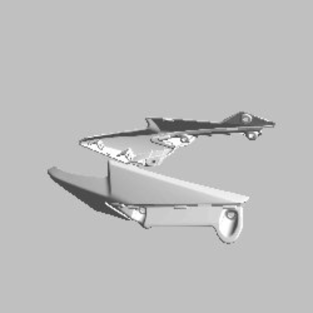 Base Left Side Rear Cowl Mbl For Hunk - Buy Online at Best Price Indian ...