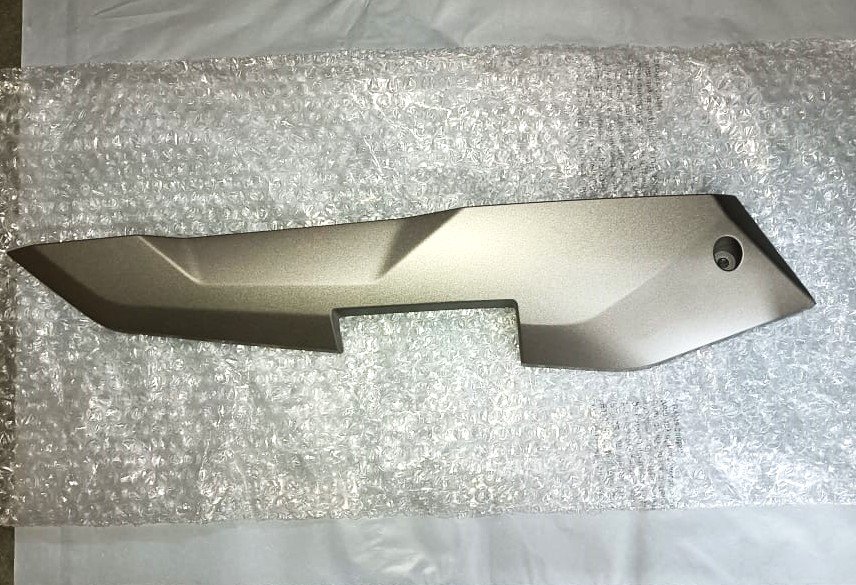 Cover Right Floor Side Matt Ray Silver For Xoom 110 BS6 | Hero - Buy ...