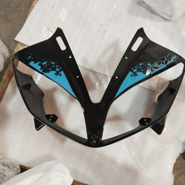R15 V2 HEAD LIGHT VISOR BLACK/CYAN - Buy Online at Best Price Indian ...