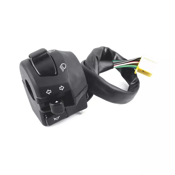 Uno Minda Handle Bar Switch - Left Side - with Wire Coupler for Suzuki ...