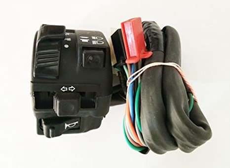 Left Side Switch Assembly for Hero CD Deluxe / HF Deluxe- Buy Online at ...
