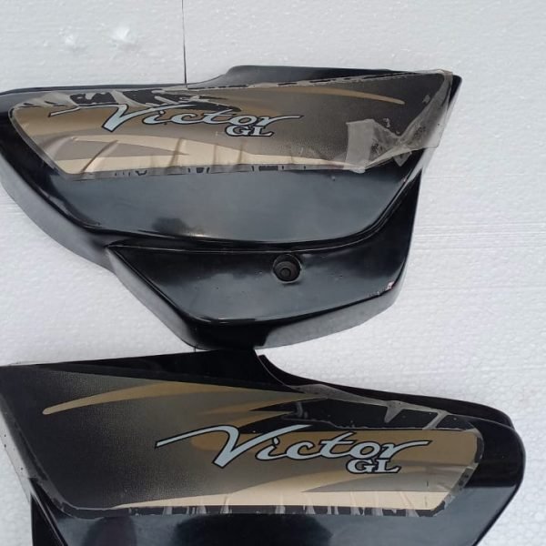 Side Panel Black And Golden Sticker for TVS Victor GL- Buy Online at ...