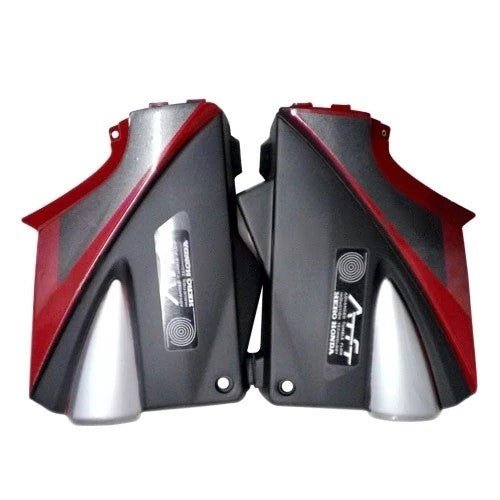 Side Panel Set Mat Red Black for Hero CBZ Xtreme Type 2- Buy Online at ...