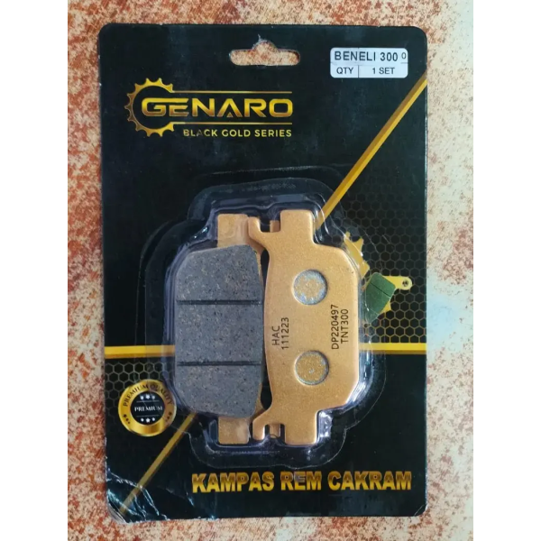 Benelli 300i Rear Disc Pad - Buy Online at Best Price Indian Bikes Spares