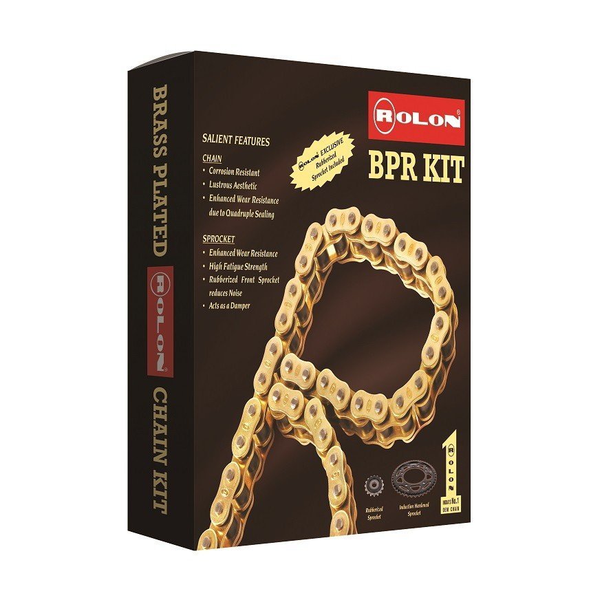 KTM DUKE 390CC Brass Chain and Sprocket KIT HXRC 268 – Indian Bikes Spares