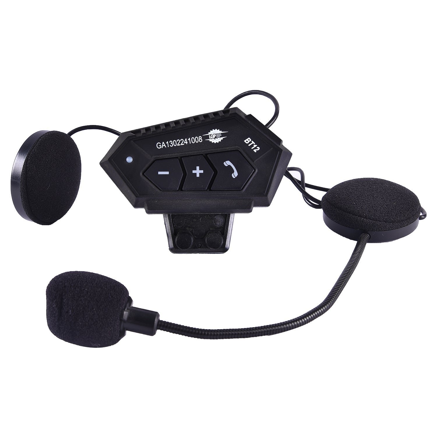 Lgp Bluetooth Bt-12 Wireless Motorcycle Helmet Headset With Mic - Buy ...
