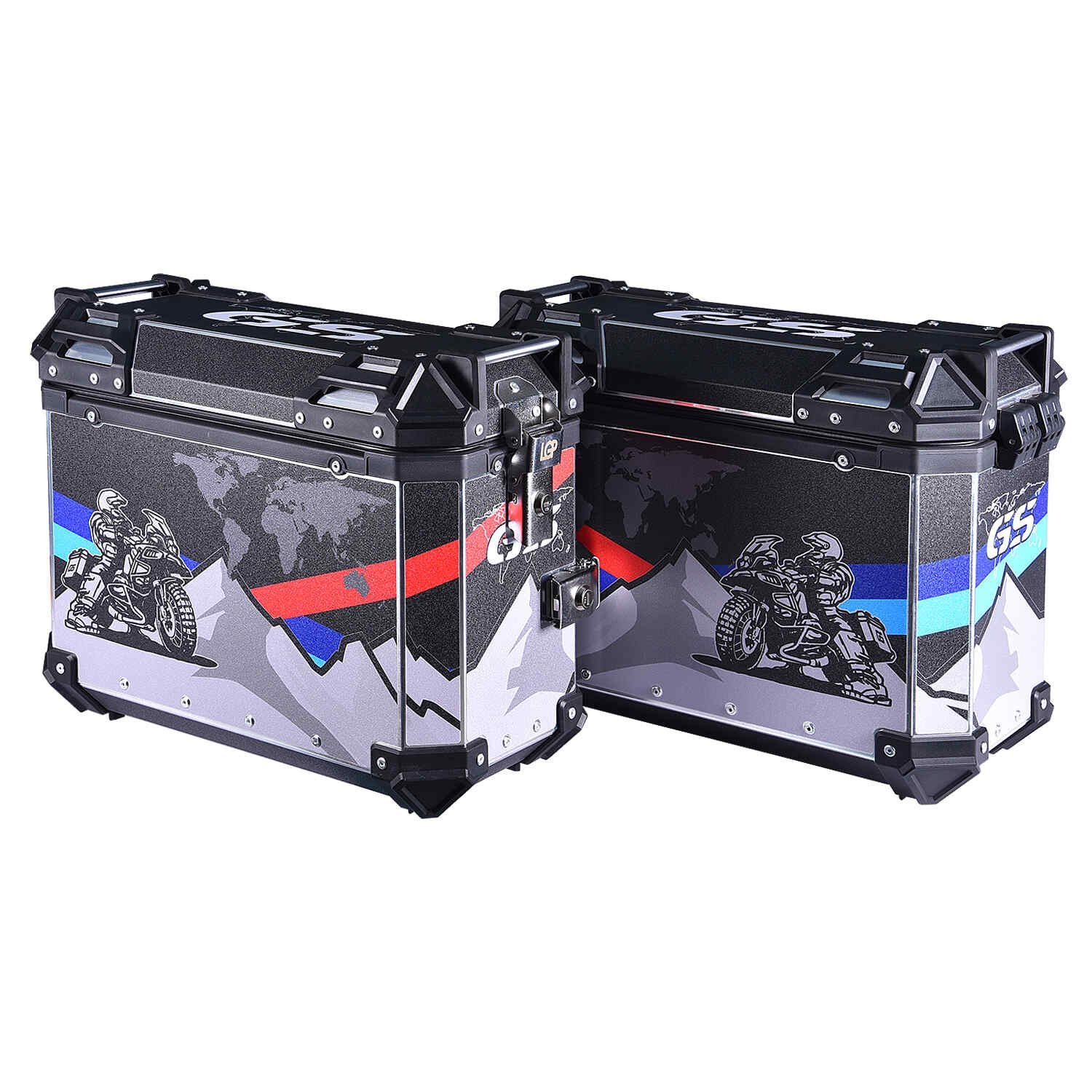 Lgp Pannier Box 38L Gs Sticker - Buy Online at Best Price Indian Bikes ...