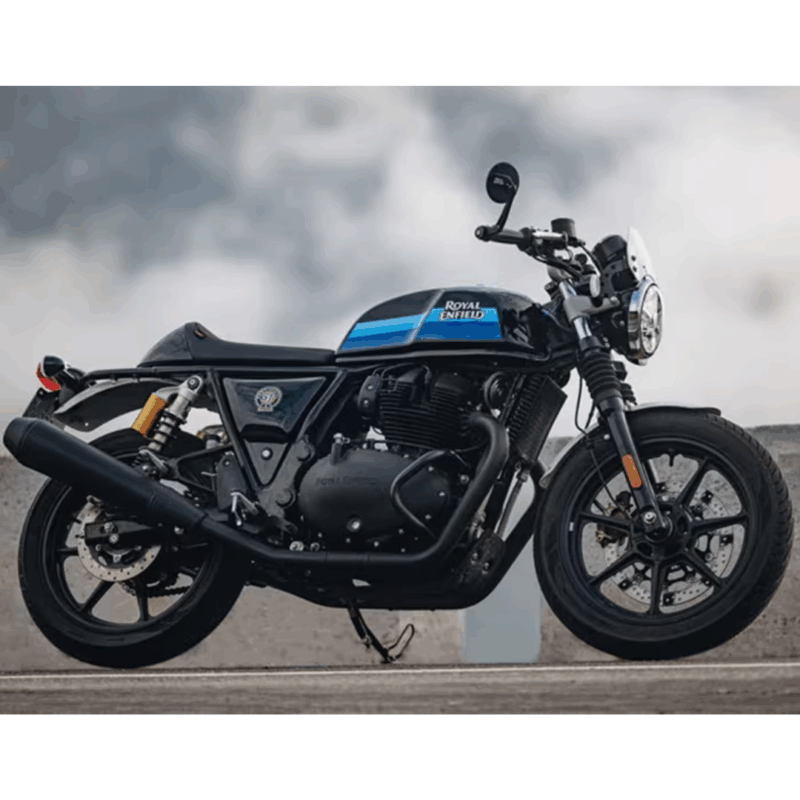 Black Adventure Engine Guards For Royal Enfield Scram 440 | Scram 411 ...