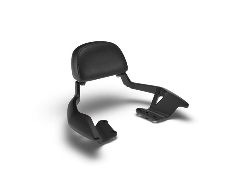 Black Passenger Backrest Pad For Royal Enfield Hunter 350 | Accessories ...