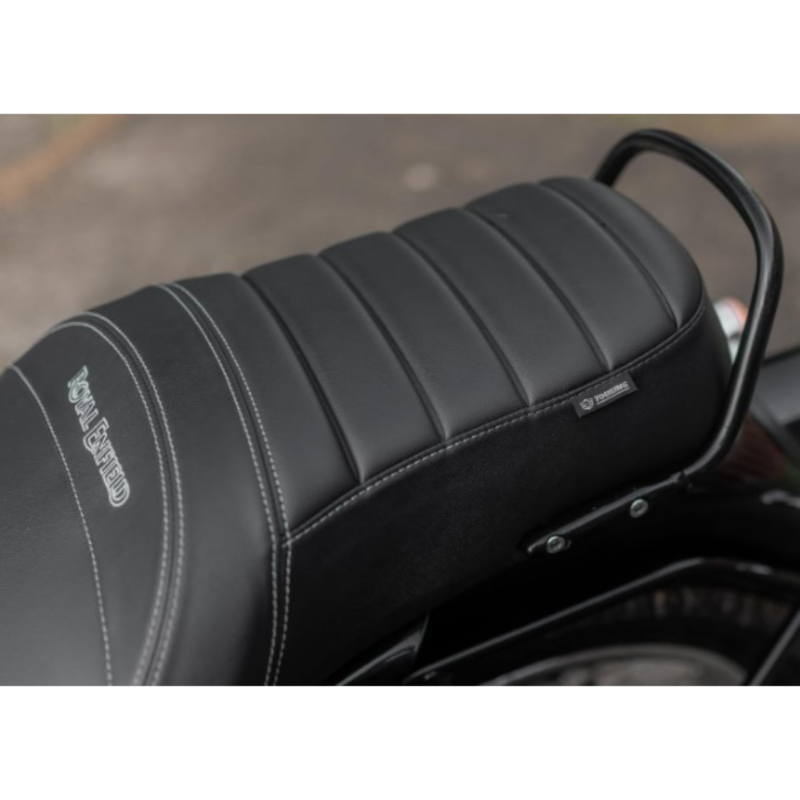 Black Touring Dual Seat For Royal Enfield All New Bullet 350 ...