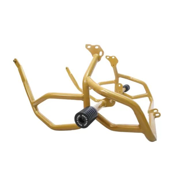 CRASH GUARD WITH DUAL SLIDERS (GOLD) FOR HIMALAYAN 450 - Buy Online at ...