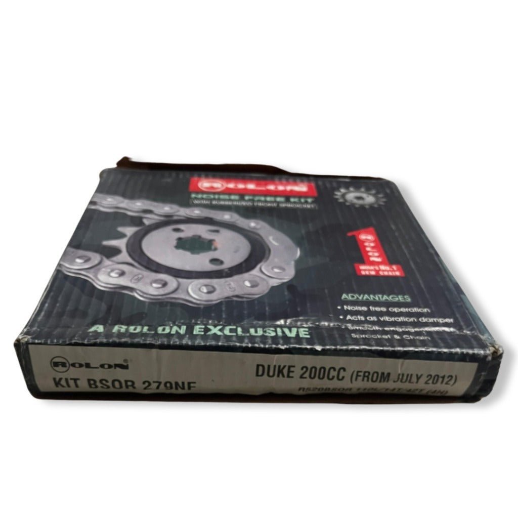 Rolon Chain Sprocket DUKE 200CC (FROM JULY 2012 - 2014) NOISE FREE ...